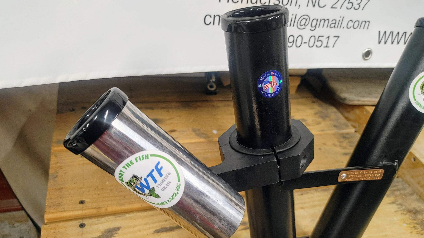 Fishing Rod Holder for Docks and Piers - "Dock-It Fisher"