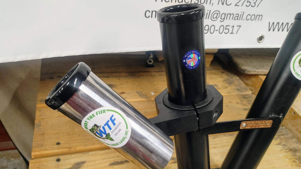 Fishing Rod Holder for Docks and Piers - "Dock-It Fisher"